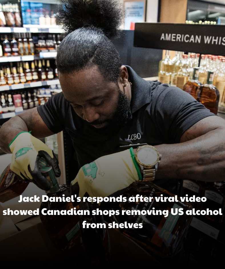 Jack Daniel's responds after viral video showed Canadian shops removing ...
